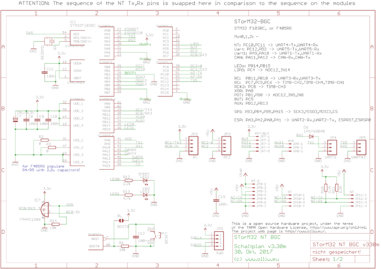 OlliW's Bastelseiten » STorM32 BGC: 3-Achsen STM32 Brushless Gimbal ...